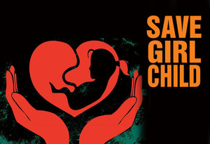 Poster Save Girl Child Poster Series 47 Wall Poster sl2038 (13x19 ...