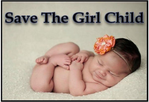 Poster Save Girl Child Poster Series 29 Large Poster sl2021 (36x24 ...