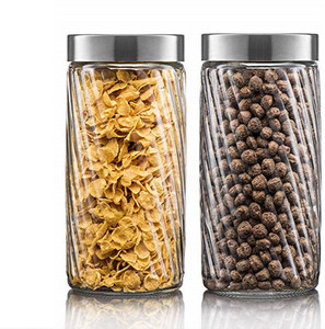 Ginoya Brothers Glass Grocery Container - 2000 ml Price in India - Buy ...