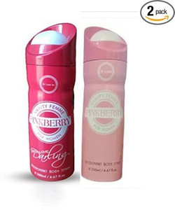 HP PINKBERRY DARLING DEO 200 ML WITH PINKBERRY DEO 200 ML Body Spray ...