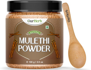 OurHerb Pure & Natural Mulethi Powder for Health, Skin & Hair with ...