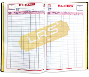 LRS Ledger Super Heavy Quality 35*21 cm - Register Size (250 Pages ...