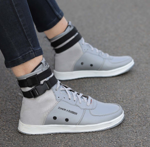 Zixer Men's High Top Ankle Retro Air Original Sneakers || Boys Long ...