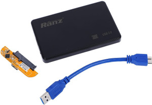 Ranz Reversible USB 2.0 1 m 253SJ HDD Enclosure Case Cover for SATA HDD ...