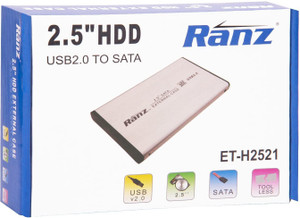 Ranz Thunderbolt Cable 1 m Hard Disk Drive Enclosure 2.5 inch Sata HDD ...