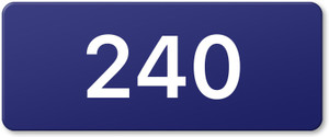 Flambird Numeral 240 Emergency Sign Price in India - Buy Flambird ...