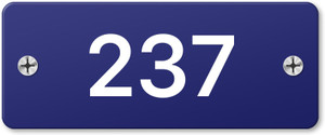 Flambird Numeral 237 Emergency Sign Price in India - Buy Flambird ...