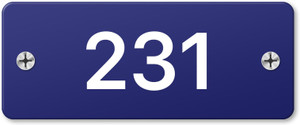 Flambird Numeral 231 Emergency Sign Price in India - Buy Flambird ...