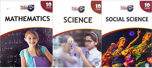 Full Marks Class 10 CBSE Guide Social + Science + Mathematics (NCERT ...