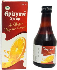 API Apizyme Syrup For Digestive System Pack Of 200 Ml Price in India ...