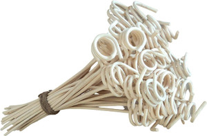 purezento Diffuser Reed Sticks Set 10 Piece Spiral Reed Sticks, Natural ...