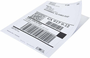 Securement Shipment Sticker Label Sheet |200 Sheets Self-Adhesive Paper ...
