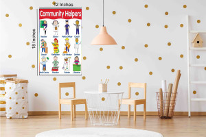 Learning Sticker Poster|Community Helpers Sticker Poster|Wall Sticker ...