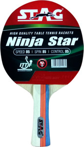 STAG Ninja Star Red, Black Table Tennis Racquet - Buy STAG Ninja Star ...