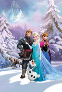 Poster Frozen Queen Elsa(Wall Poster, 300GSM Matt, 13x19 Inches, Rolled ...