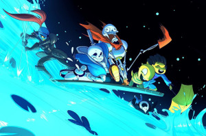 Undertale Video Game Hd Matte Finish Poster Paper Print - Animation ...