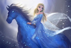 Poster Frozen Queen Elsa(Wall Poster, 300GSM Matt, 13x19 Inches, Rolled ...