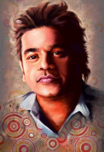 Poster A R Rahman Photo Art (Large Poster, 300GSM Matt, 36x24 Inches ...