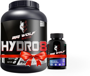 big wolf nutrition COMBO MULTIVITAMINE + HYDRO8 Whey Protein Price in ...
