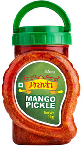 Pravin Fresh Mango Pickle / Aachar 1kg Jar Mango Pickle Price in India ...
