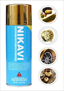 nikavi Gold Spray Paint 1600 ml Price in India - Buy nikavi Gold Spray ...