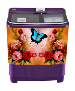 sky decal 86 cm decorative abstract white flower with butterfly ...