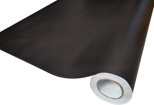 WALLDESIGN 304.8 cm Texture Matte Black Film Roll (16in x 10ft) for ...