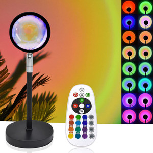 VibeX RGB 16 Colors Rainbow Projection Night Light-F4 Night Lamp Price ...