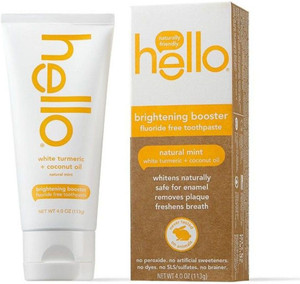 HELLO Brightening Booster White Turmeric Toothpaste Toothpaste - Buy ...