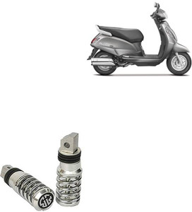 SEMAPHORE Spring Style Silver Metal Motorcycle Footrest For Suzuki ...
