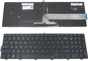 SellZone Keyboard for DELL Inspiron 15-3558 With BackLight Laptop ...
