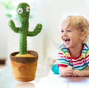 FASTFRIEND COLLECTION Dancing Cactus with Lights Up Cactus Live Plant ...