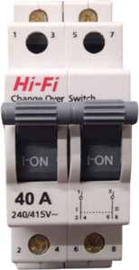 HI-FI Change Over Switch 40A Double pole 925 101 MCB Price in India ...