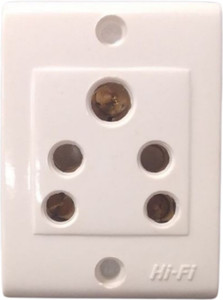 HI-FI 4006 2 in 1 6 A Two Pin Socket Price in India - Buy HI-FI 4006 2 ...