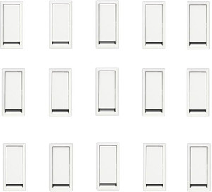 JELECTRICALS Modular Flat Switch 6 AMP 6 A One Way Electrical Switch ...