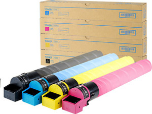 Logic Konica-Minolta TN328 (Black, Cyan, Magenta, Yellow) Compatible ...