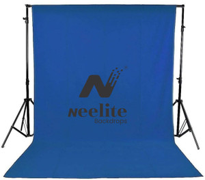 NEELITE 5x10ft Royal Blue Screen Background Photo Video Backdrop You ...
