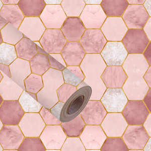 ADM Wallpaper 100 cm Wall Sticker Solid Pattern Self-Adhesive WallPaper ...