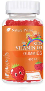 Nature Prime Calcium + Vitamin D Gummies Supplement for Kids (SD15 ...