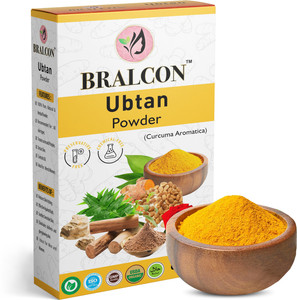 BRALCON Organic Ubtan Powder- 100g |Ubtan Face Pack Powder for Bridal ...