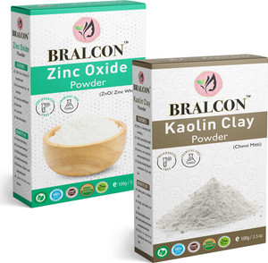 BRALCON /Chinni Mitti Powder, Zinc Oxide Powder Combo-(100g x 2)| Face ...