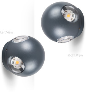 PHILIPS 58162 Alpha 12W, LED Wall washer Gate Light Outdoor Lamp Price ...