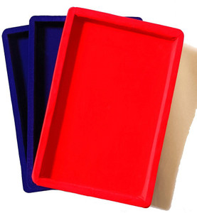 DARSHIK TRADERS Combo Velvet Tray 12x8" Inch Display Jewellery Finding ...