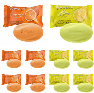 Modicare SOFWASH SOAP (LIME+ORANGE) PACK OF 10 (100GX10) - Price in ...