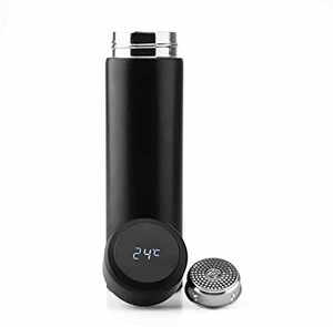 Rubberfy LED temperature water bottle display I LED indicator water ...