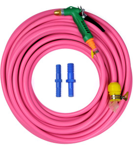 SUNICE 20 METER RUBBER PINK HOSE PIPE ½’’inch (Diameter:12mm,0.5inch ...
