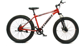 Sturdy Bikes Fat Bike Single Speed 26 inch wheels 26 T (inch) Fat Tyre ...