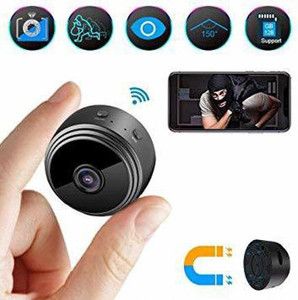 SrO WiFi MAGNETE CAMERA 1080p HD 140° Viewing Area Security Camera ...