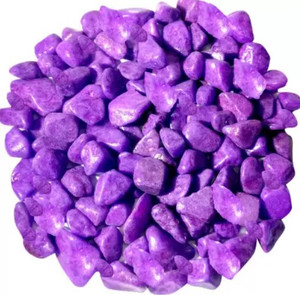 PARKO Pebbles 1kg Purple color Stones River Rock Unplanted Substrate ...