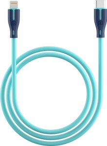 Portronics Lightning Cable 2 A 1 m SILICO-L 20W PD Type C to 8 Pin Fast ...